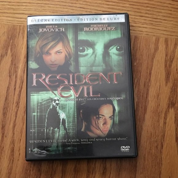 SCREEN GEMS & SONY PICTURES | Media | Resident Evil Deluxe Edition Dvd ...